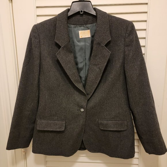 Pendleton | Jackets & Coats | Vintage Womens Pendleton Wool Blazer 7 ...